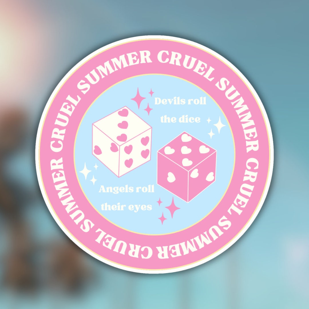 Cruel Summer Sticker, Swiftie Merch - Etsy