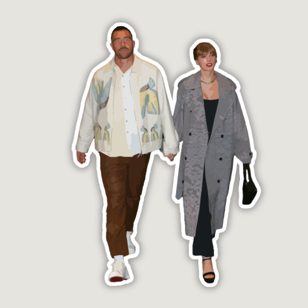 Taylor Swift Travis Kelce Sticker Swelce Swiftie Merch - Etsy
