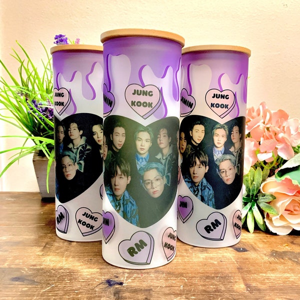 Bts Tumbler Cup - Etsy