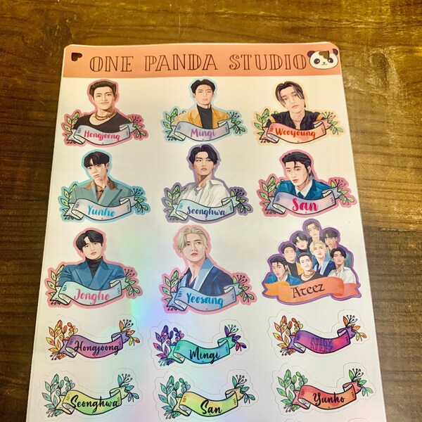 Purikura Kpop Stickers - Etsy