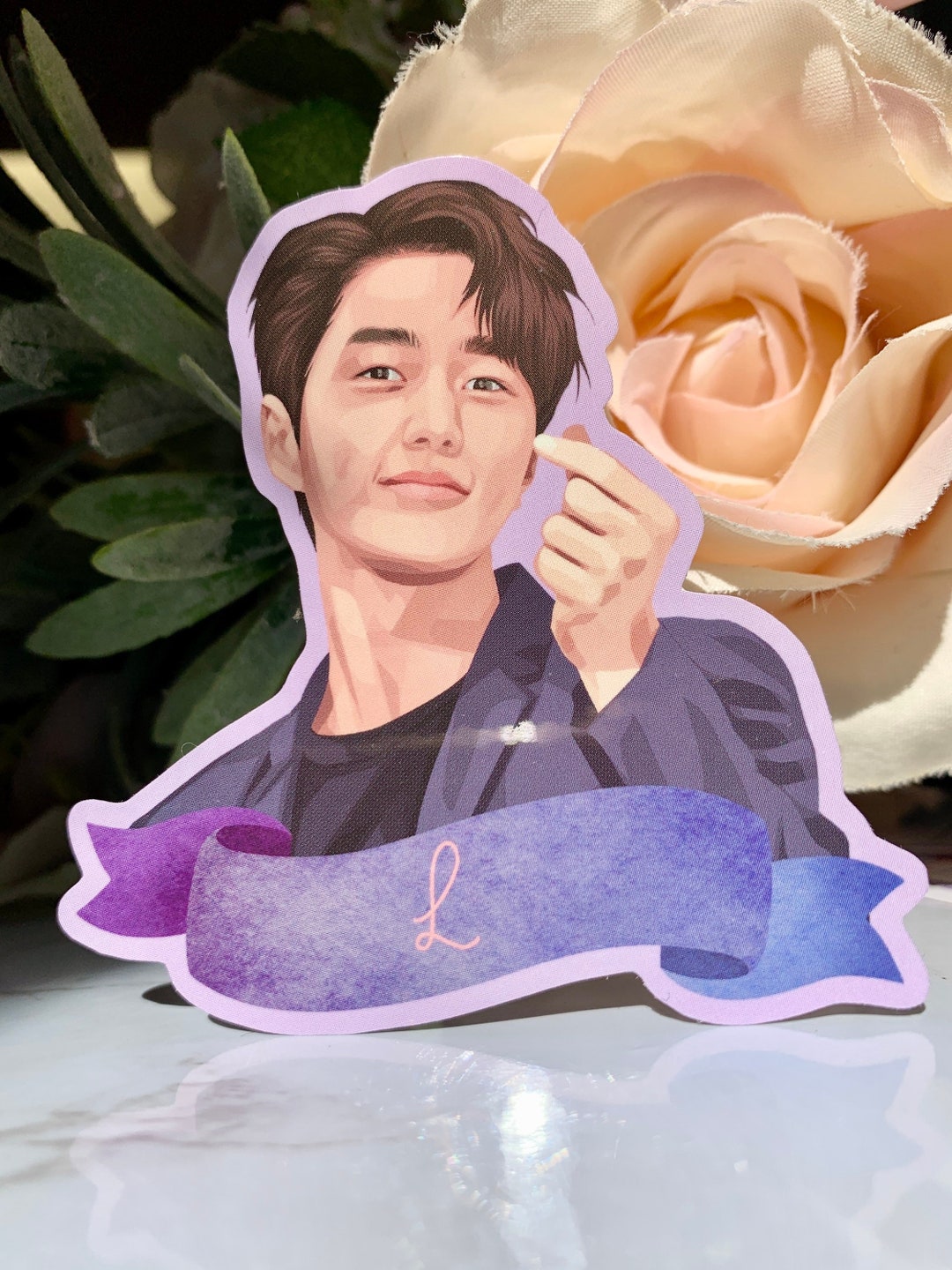 L Kim Myung-soo Korean Actor Sticker Secret Royal - Etsy