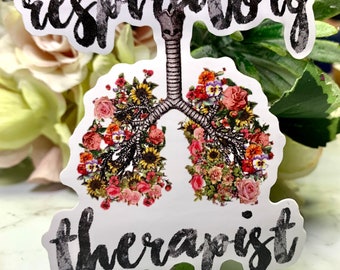 Respiratory Therapist Sticker - Etsy