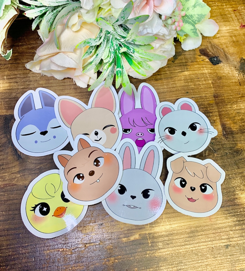 Stray Kids Skzoo Waterproof Sticker Kpop - Etsy
