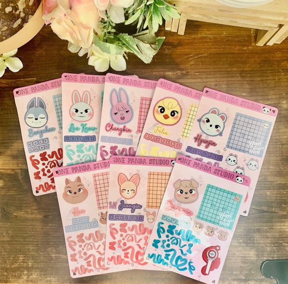Stray Kids SKZOO Stickers Kpop K-pop SZK Lee Know - Etsy Australia