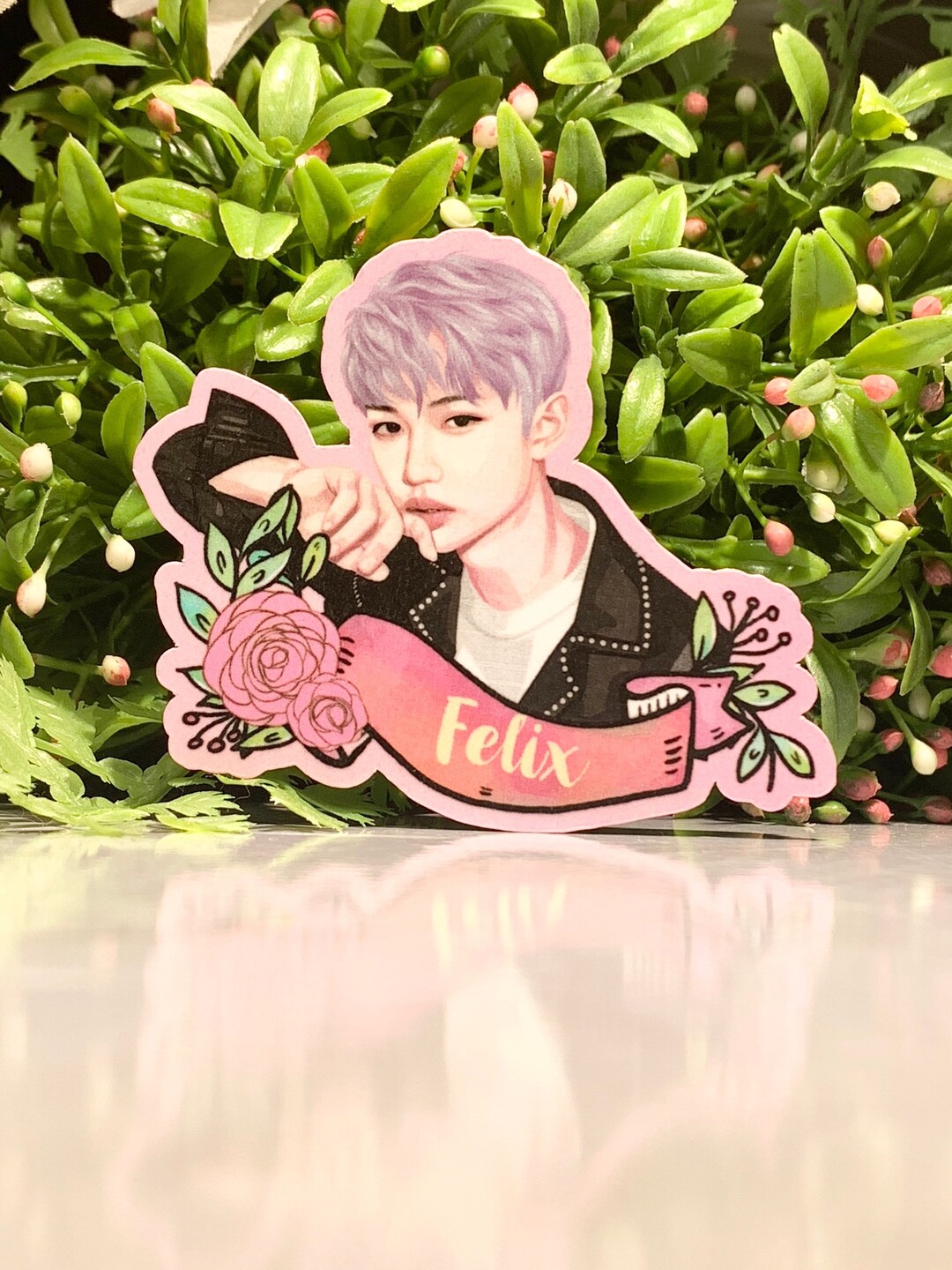 Felix From Stray Kids Waterproof Sticker Kpop - Etsy