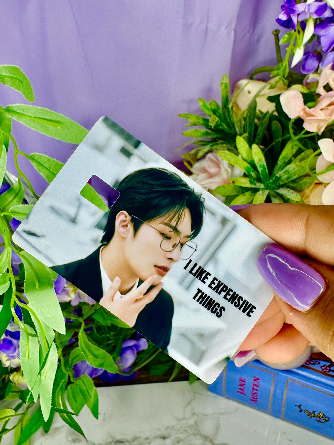 Ateez Card Cover BIG Chip or Small Kpop K-pop San Hongjoon Wooyoung Yeosang Yunho Jongho ...