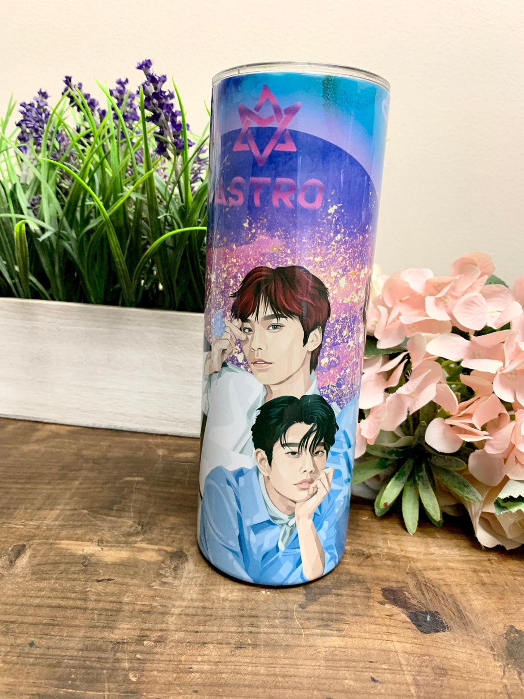 New Astro Kpop Group 20oz Tumbler Double Wall 8 Hours of Hot and Cold ...