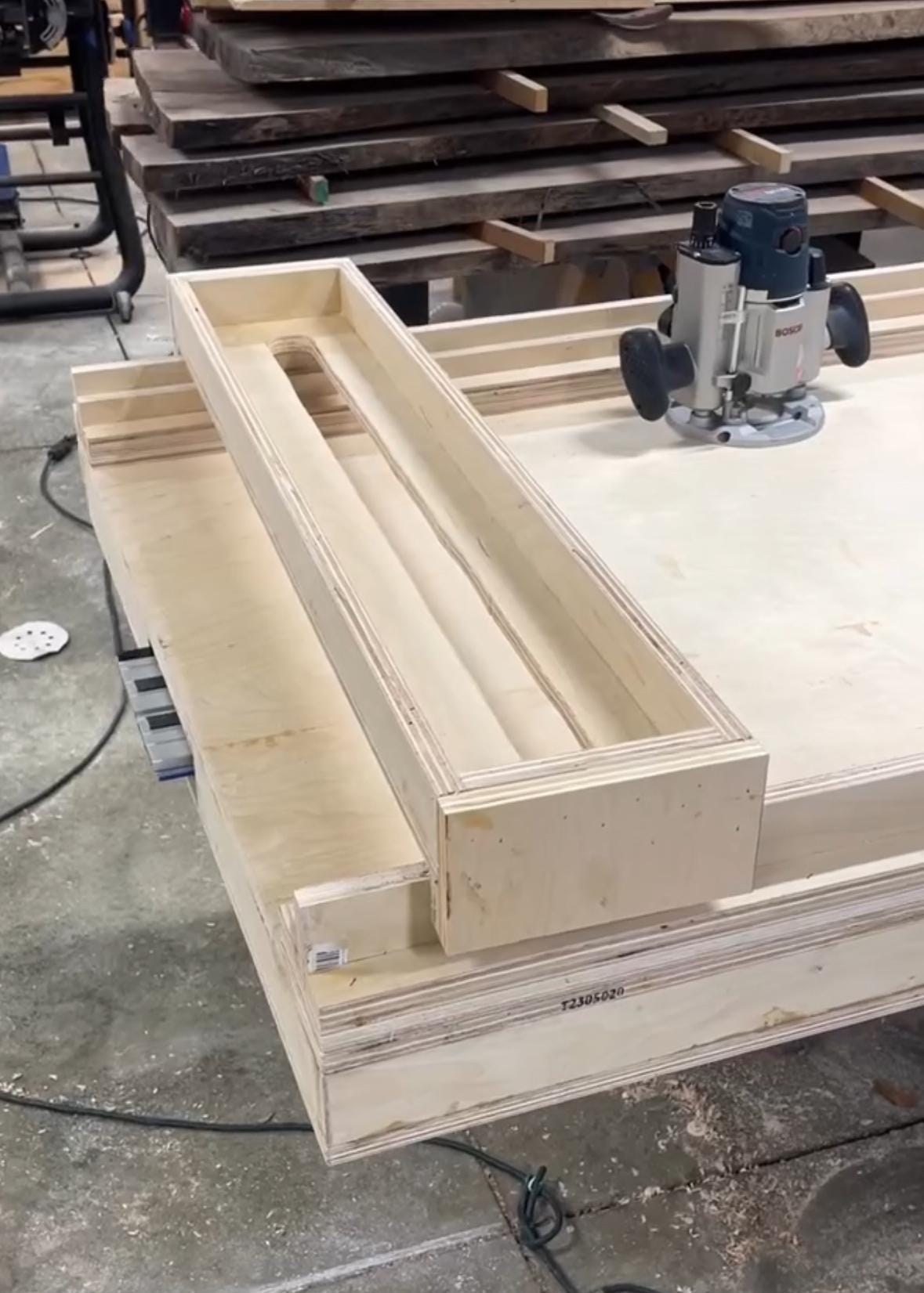 Router Sled Workstation Plans: DIY Slab Flattening (PDF Download) - Etsy