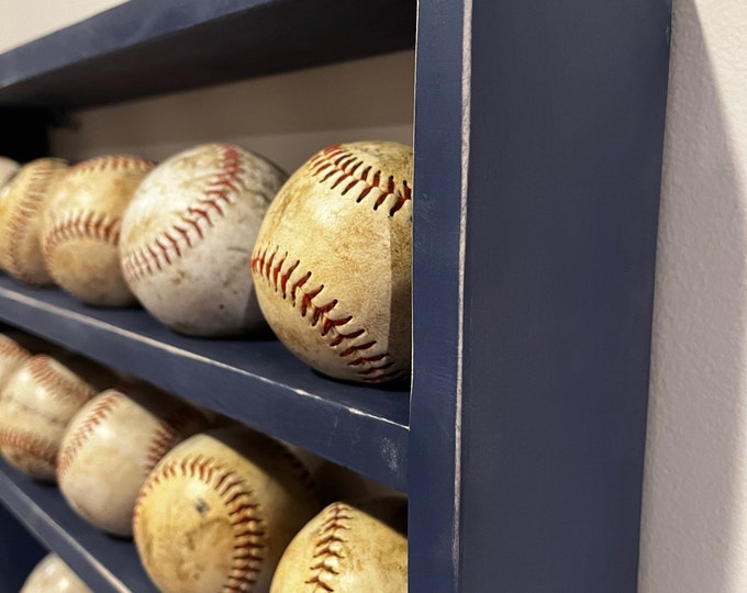 Baseball Display Shelf Sizes 5 to 60 Balls - Etsy