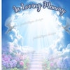 BLUE in Loving Memory PNG, Memorial Template, Add Pictures and Words ...