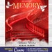 In Loving Memory PNG, Red Memorial EDITABLE, RIP Background Template ...