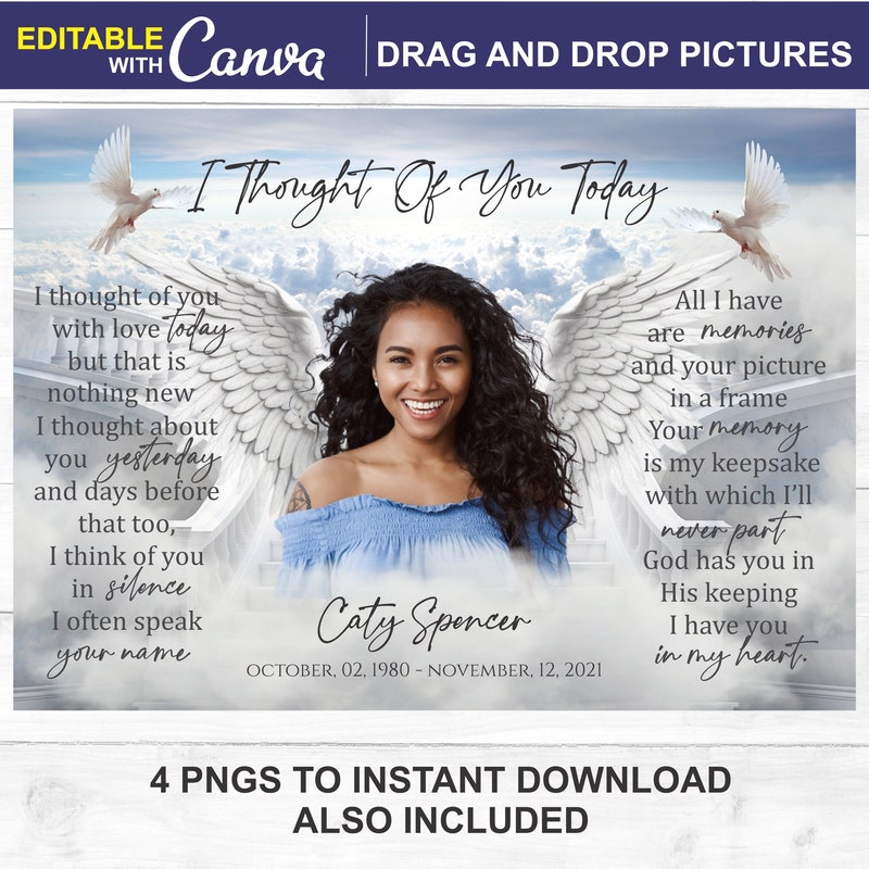 In Memory of Png - Etsy