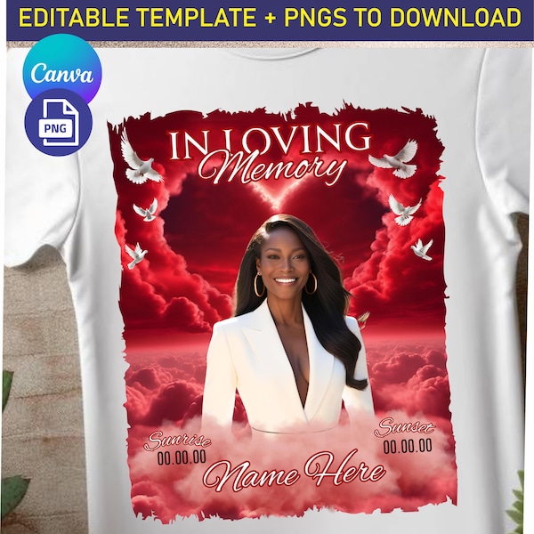 Funeral Tshirt Design - Etsy