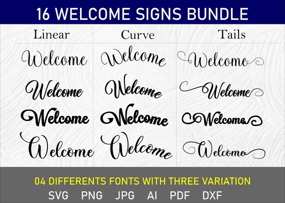 Welcome Sign SVG File to Cricut Laser Cut File Welcome Home - Etsy