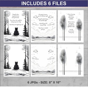 Remembrance Poem, in Loving Memory Poem JPG, Memorial Bundle of 6 Files ...