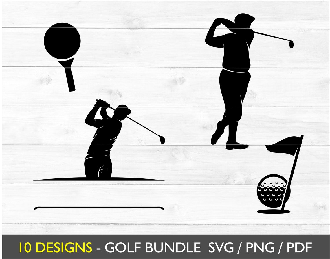 Golf SVG Bundle Golf Club Set of 10 Designs Golf Ball Svg - Etsy