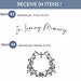 Blue in Loving Memory Background PNG Memorial Template - Etsy