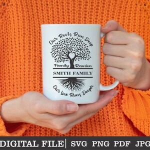 Family Reunion SVG Png Pdf | Family Tree Shirt Cricut Design, Our Roots ...