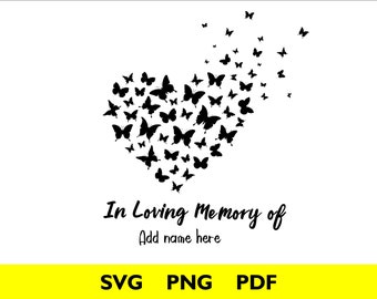 Butterfly in Memory - Etsy