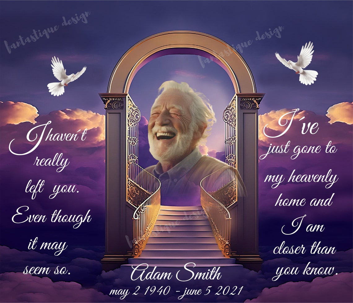 Memorial Poem PNG, in Loving Memory Background, Purple Memorial ...