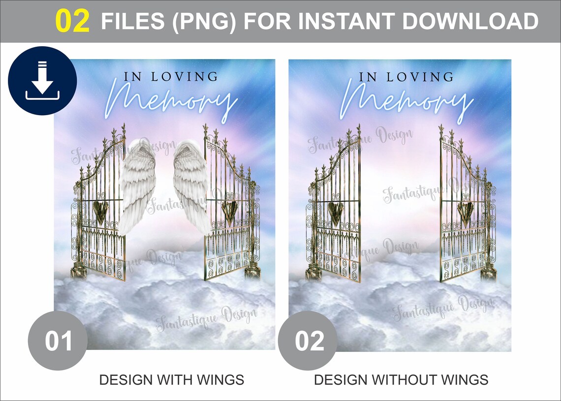 In Loving Memory Template Memorial Canva Editable Funeral - Etsy