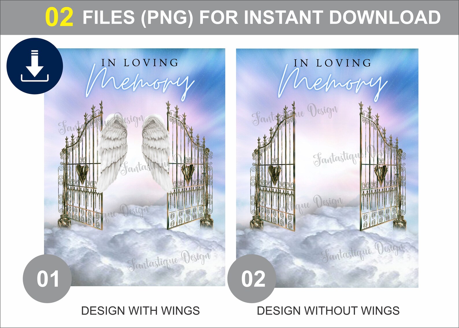 In Loving Memory Template Memorial Canva Editable Funeral - Etsy