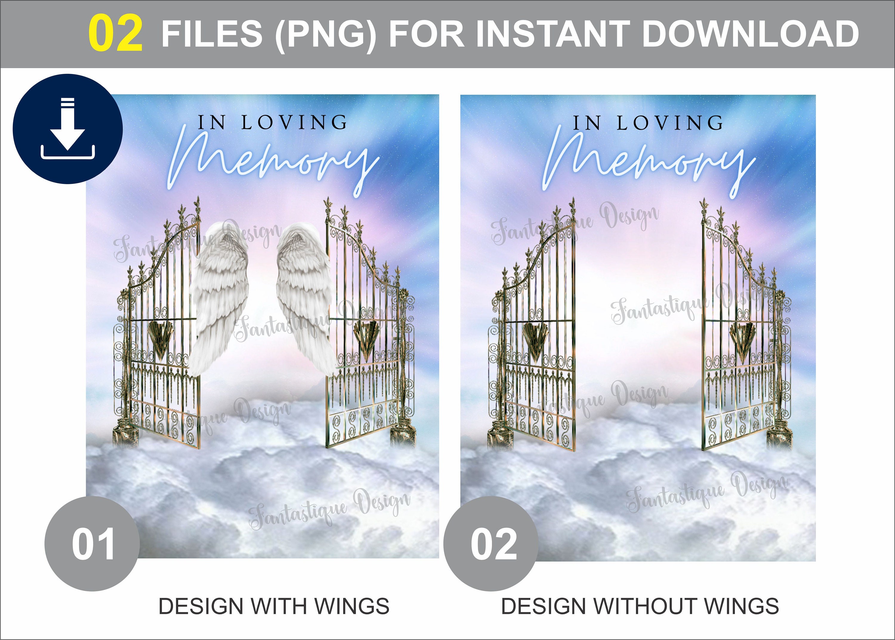 In Loving Memory Template Memorial Canva Editable Funeral - Etsy