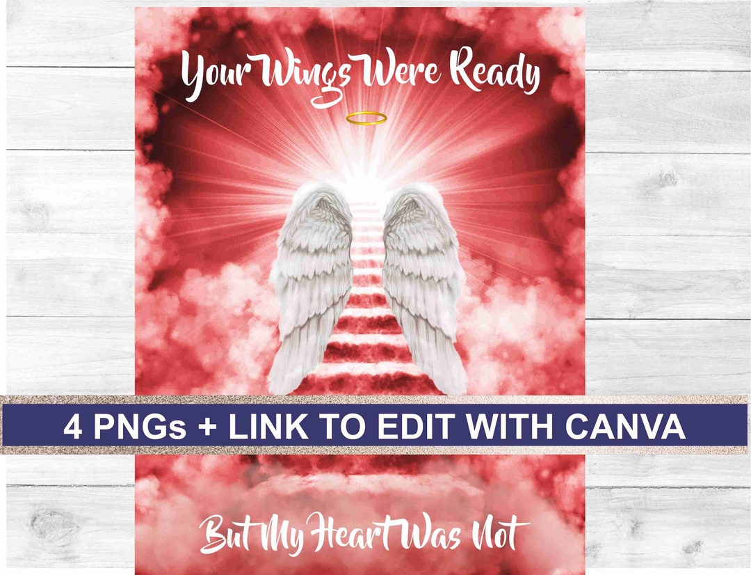 RED Memorial Background EDITABLE Template + Pngs to Download, Your ...