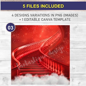 In Loving Memory PNG, Red Memorial EDITABLE, RIP Background Template ...