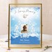 Blue in Loving Memory Background PNG Memorial Template - Etsy
