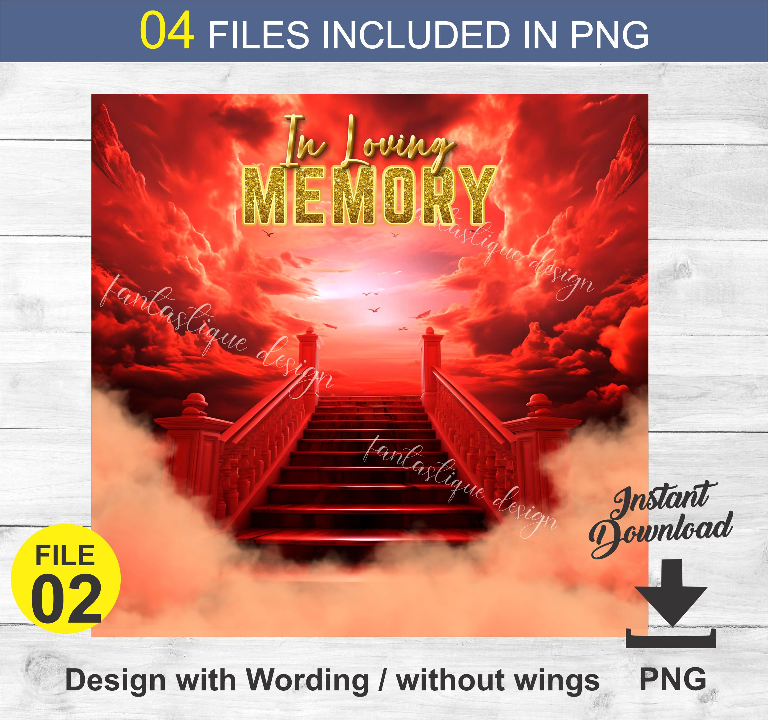 Red Memorial Background PNG, in Loving Memory File, Angel Wings Heaven ...