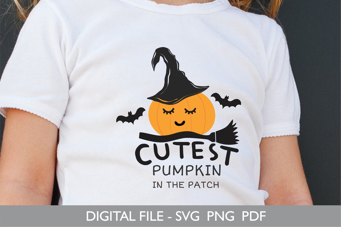 Cutest Pumpkin in the Patch Png Svg Pdf Coolest Pumpkin in - Etsy