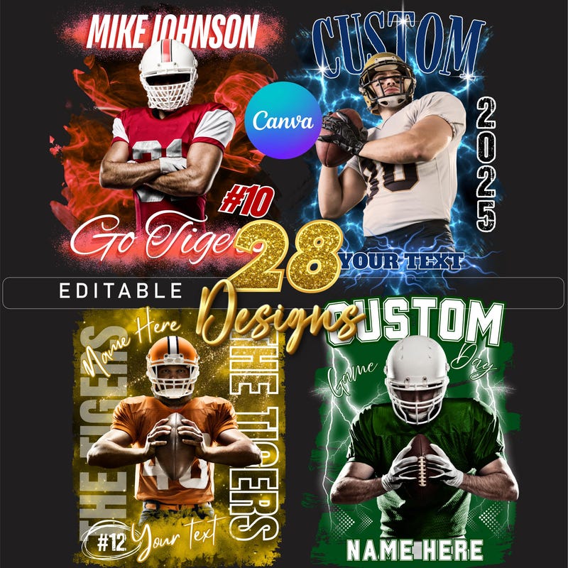 Flag Football Items - Etsy UK