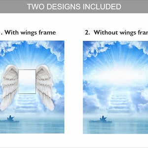 Fisherman Memorial Background | in Loving Memory PNG | Cloud and Stairs ...