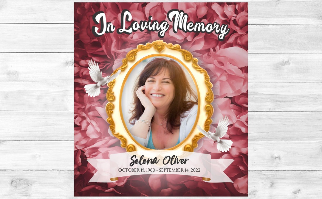 In Loving Memory PNG Photo Frame, Flowers Memorial Shirt Design, Roses ...