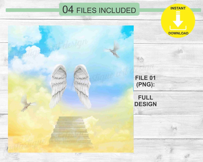 Memorial Background PNG Watercolor Yellow Blue White - Etsy