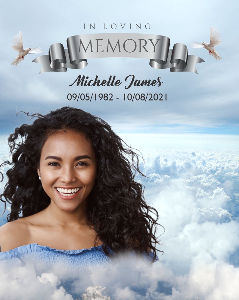 In Loving Memory PNG Cloud Overlay Memorial Background Shirt - Etsy