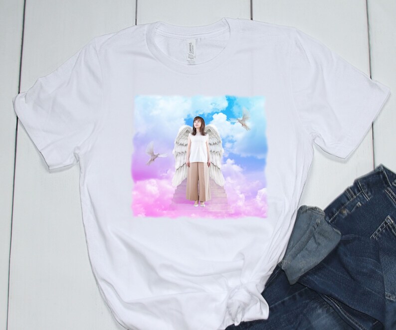 Memorial Background PNG Angel Wings PNG Purple RIP - Etsy