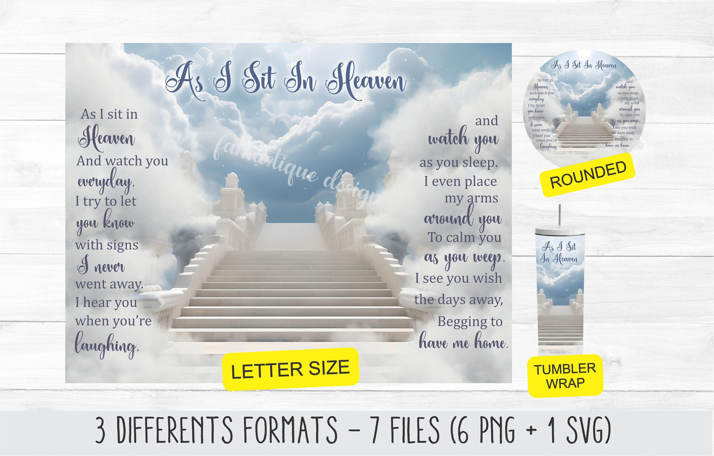 Memorial Poem PNG , Memorial Tumbler Wrap, Memorial Button. 3 Different ...