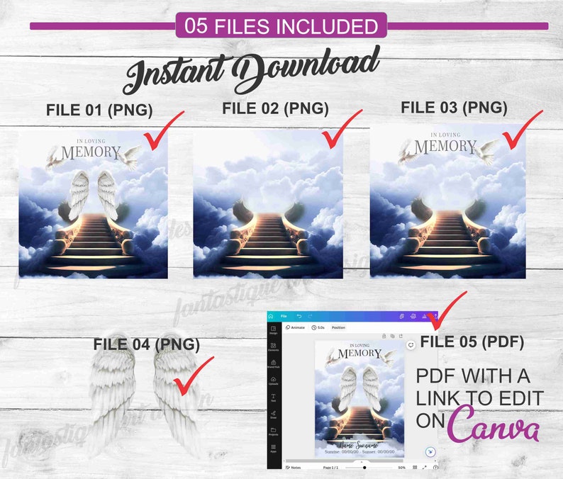 Blue in Loving Memory PNG Memorial Template Sublimation - Etsy