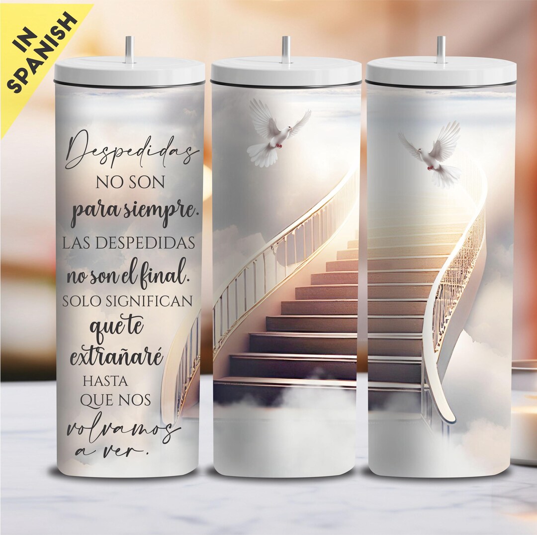 Spanish Memorial Tumbler Wrap, Español Memorial Poem, Sublimation ...