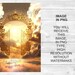 GOLD in Loving Memory PNG, Gold Heavens Gate, Memorial Background, Rest ...