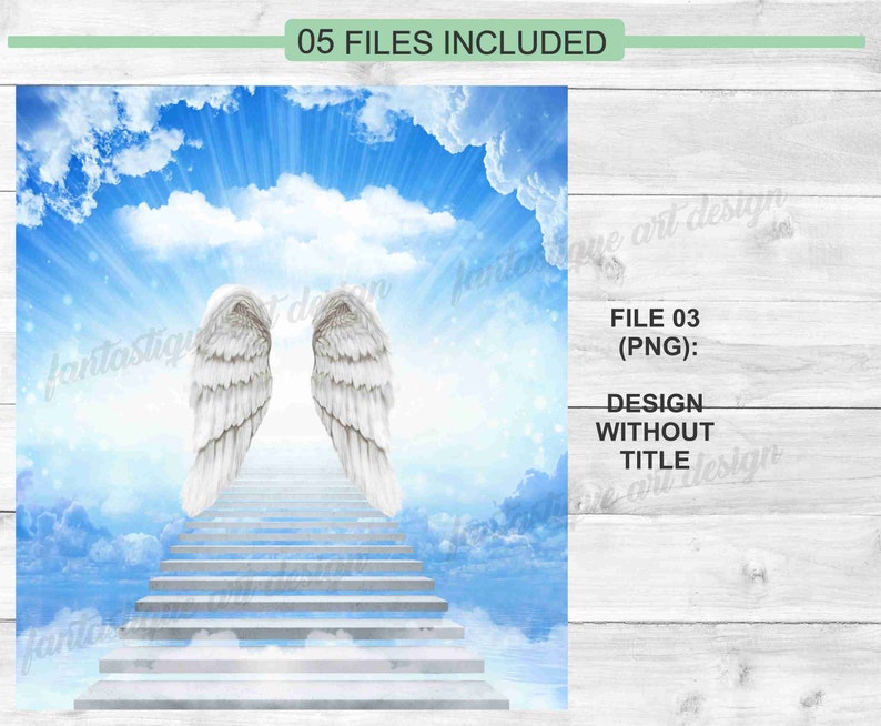 In Loving Memory PNG Memorial Background Gold Arch to Heaven - Etsy