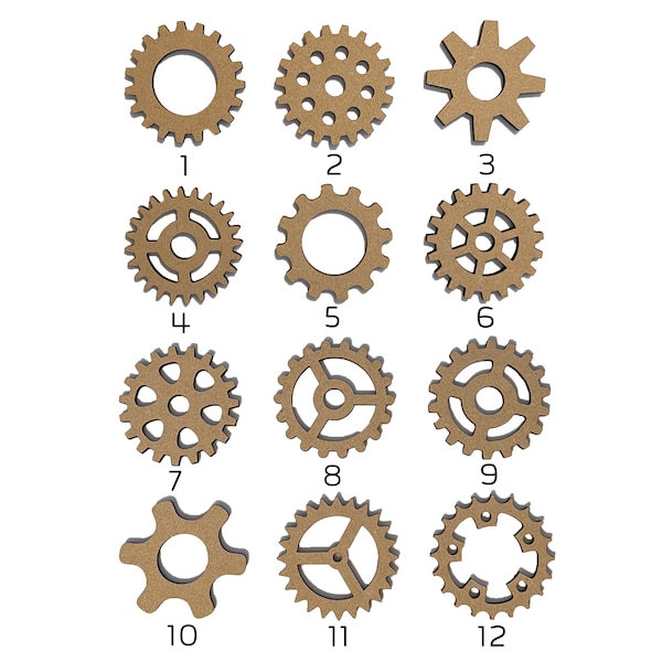 Steampunk Cogs - Etsy UK