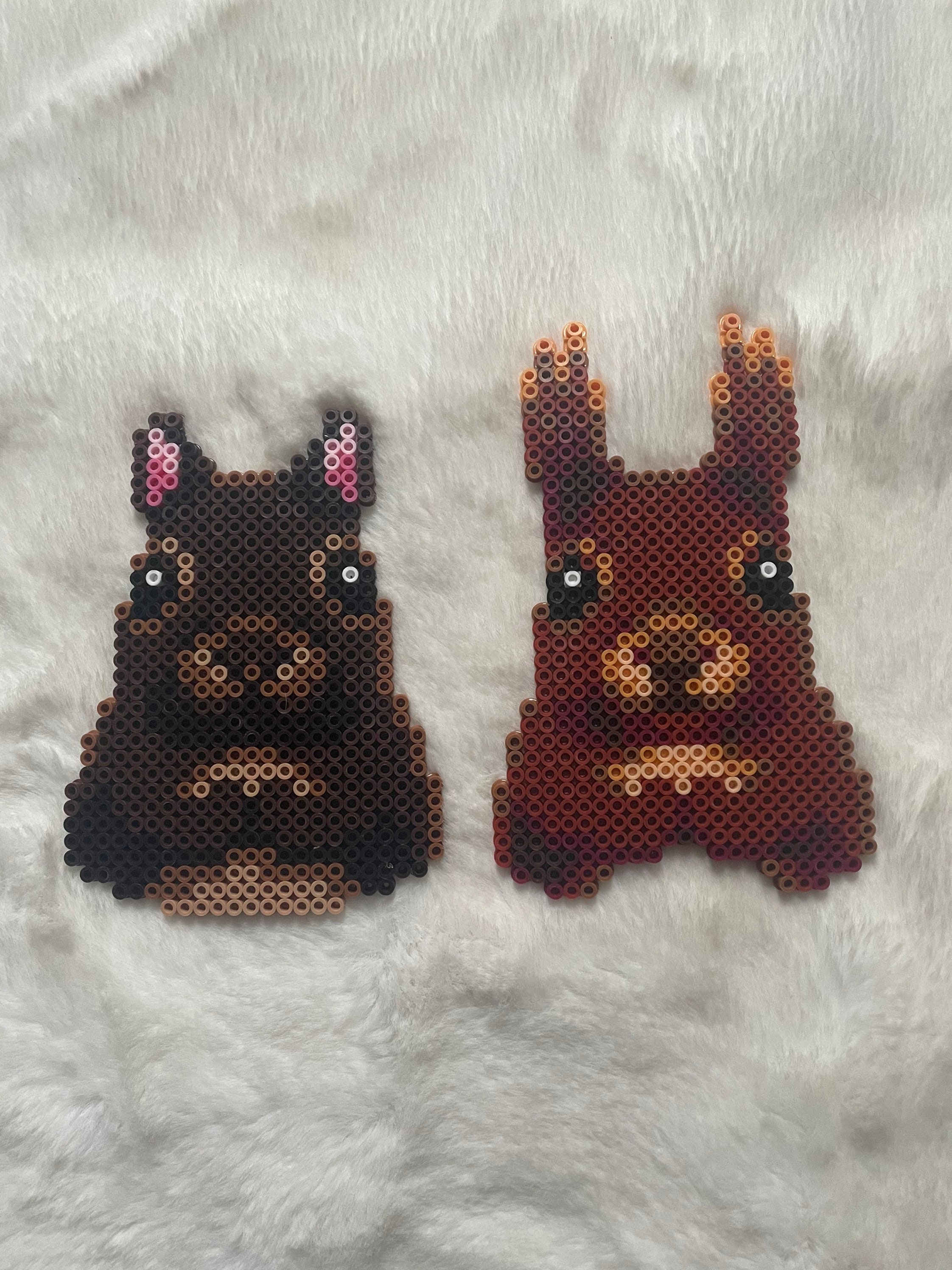 Buy Squirrel Perler Bead Art Fridge Magnet Squirrel Lover Gift Online ...