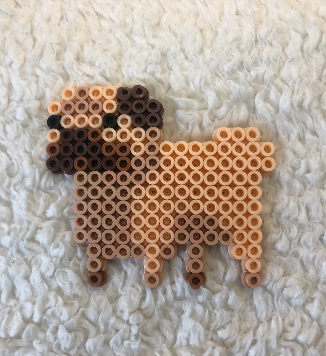 Cute Puppy Sprites Perler Bead Art Golden Retriever - Etsy