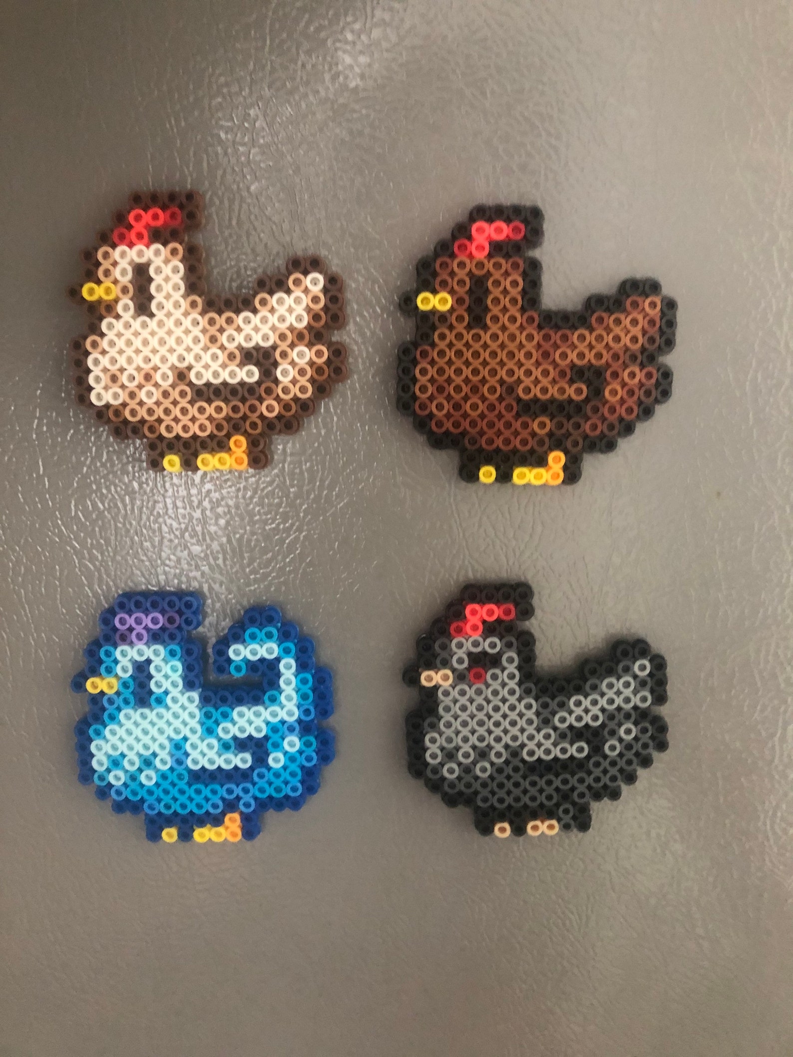 Stardew Valley Farm Animal Chicken Sprite Perler Bead Art - Etsy Canada