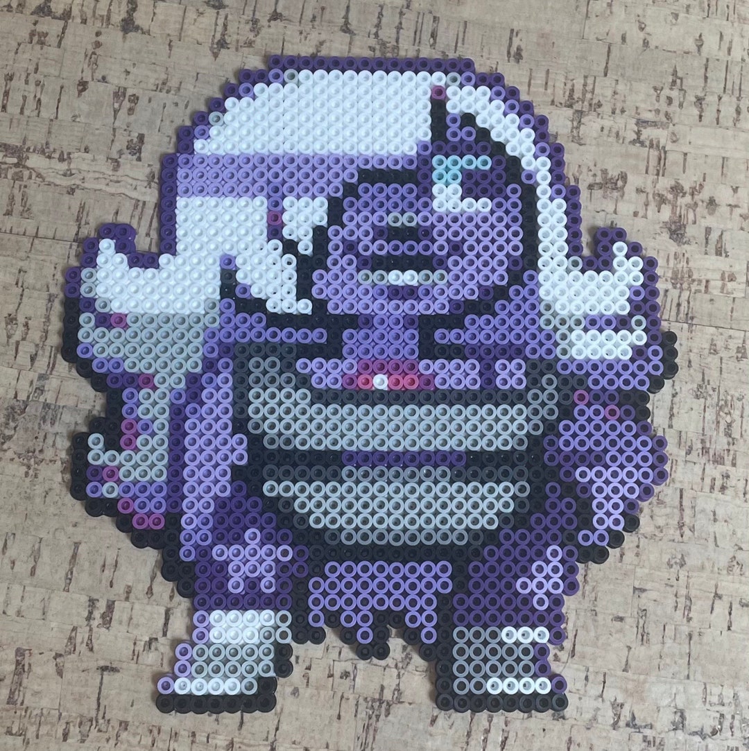 Steven Universe Amethyst Perler Bead Art Wall Art Fridge - Etsy