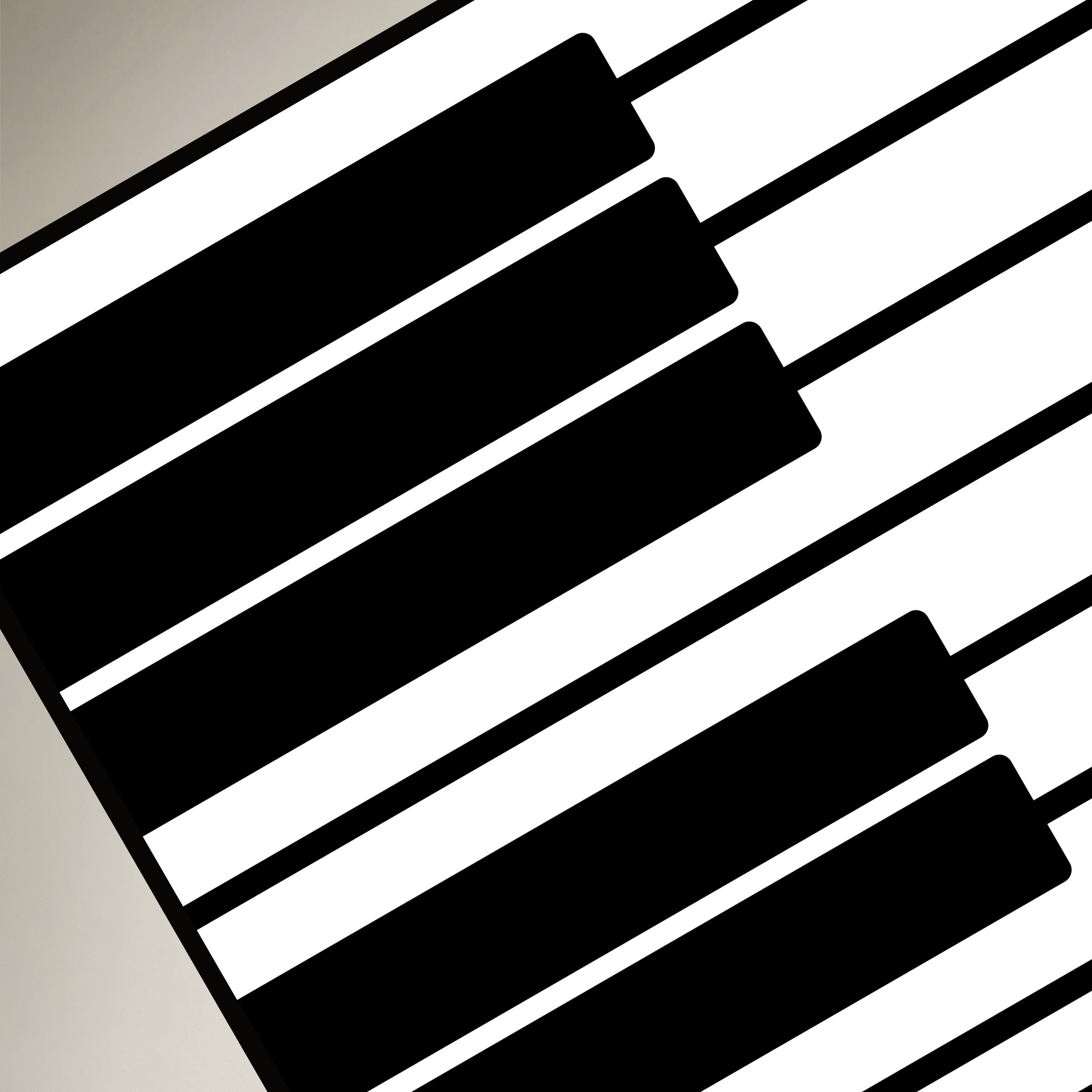 Piano Poster, Piano Wall Art, Piano Keys Print, Keyboard Gift, Birthday ...