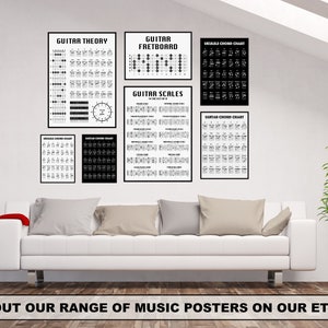 Piano Poster, Piano Wall Art, Piano Keys Print, Keyboard Gift, Birthday ...